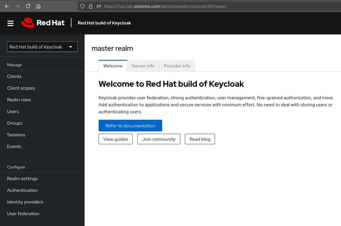 Running the Red Hat build of Keycloak on OpenShift – Stephen Nimmo